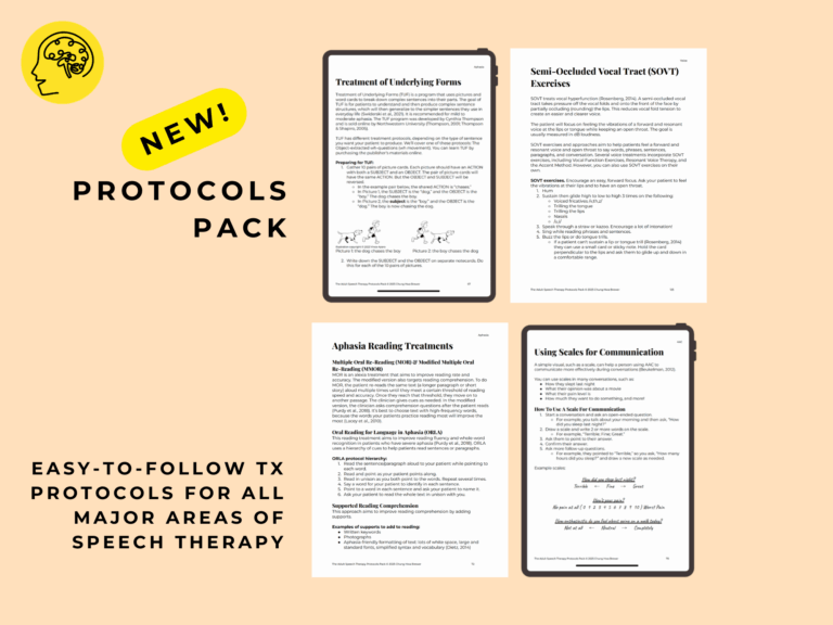 Sentence Production Program For Aphasia (SPPA): A Protocol For ...