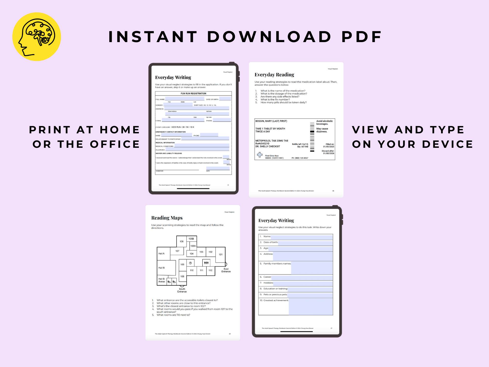 8 Visual Anchor Activities For Visual Neglect Treatment (FREE PDF)