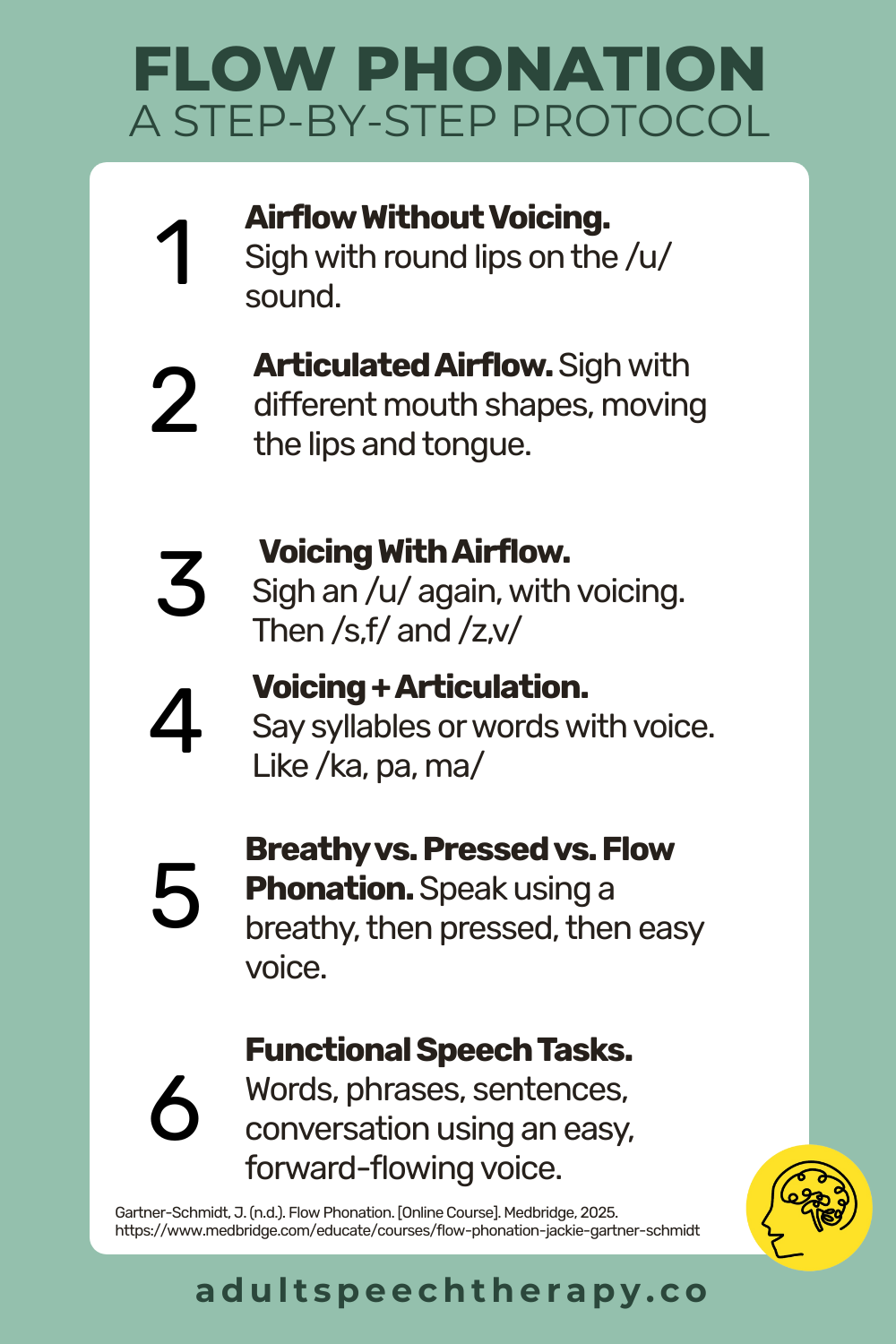 Flow Phonation: A Step-by-Step Protocol For Functional Voice Disorders
